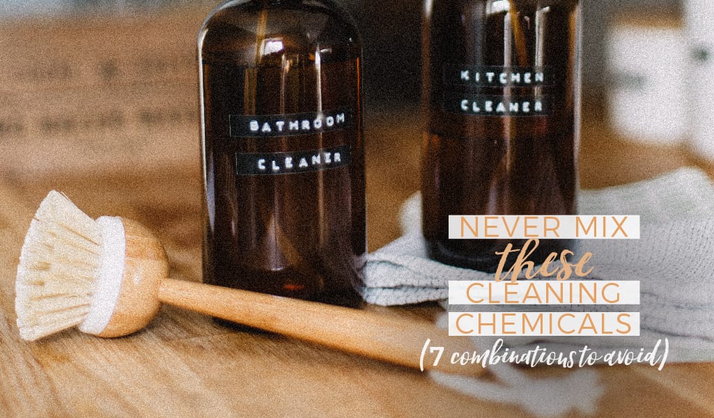 Household Cleaning Products You Should Never Mix - The Maids