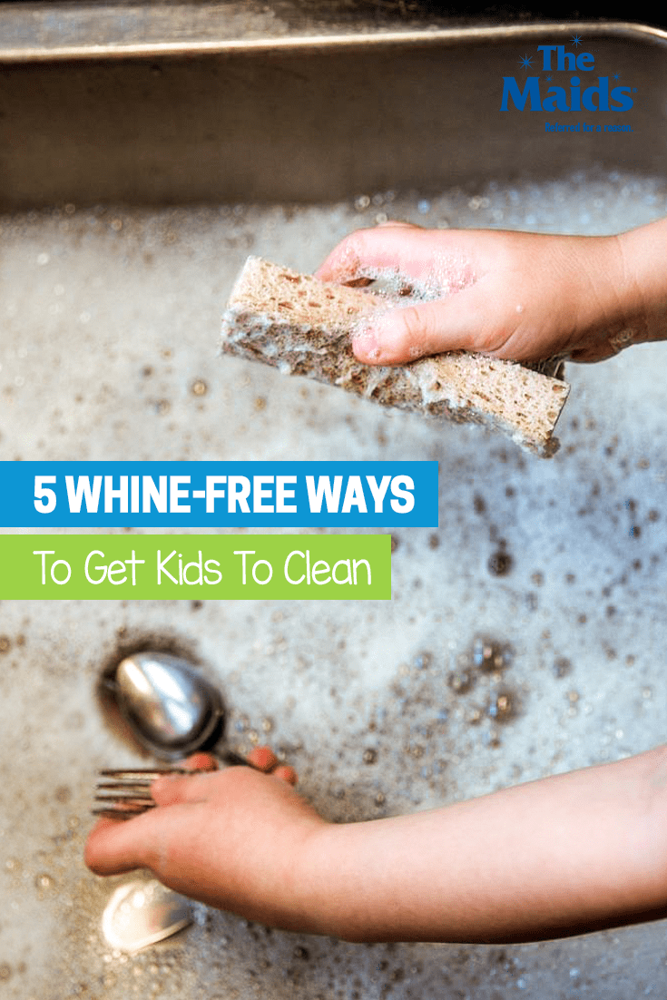 5 Whine-Free Ways To Get Kids To Clean | The Maids Blog