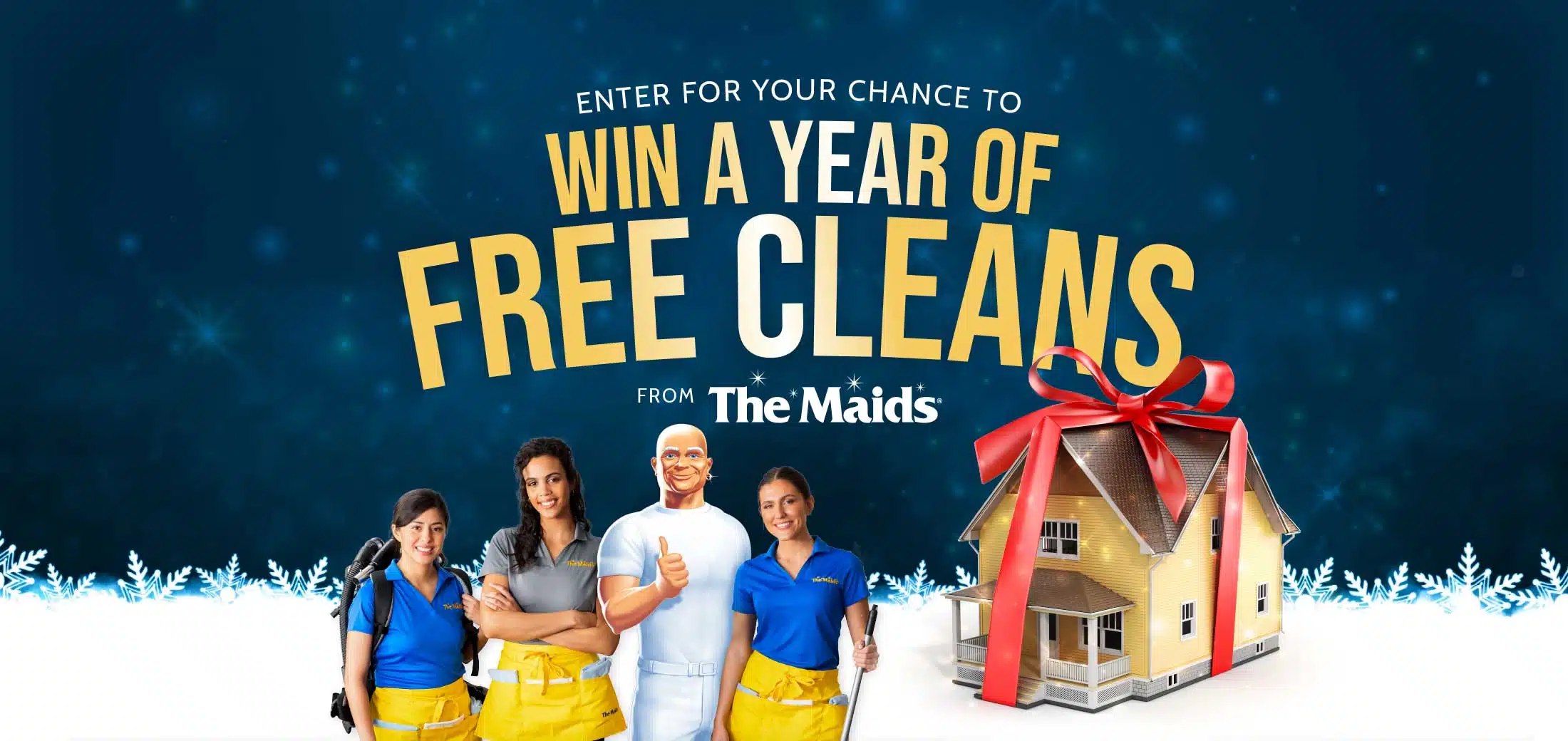 Maids Holiday Sweepstakes - End Date: December 31, 2023